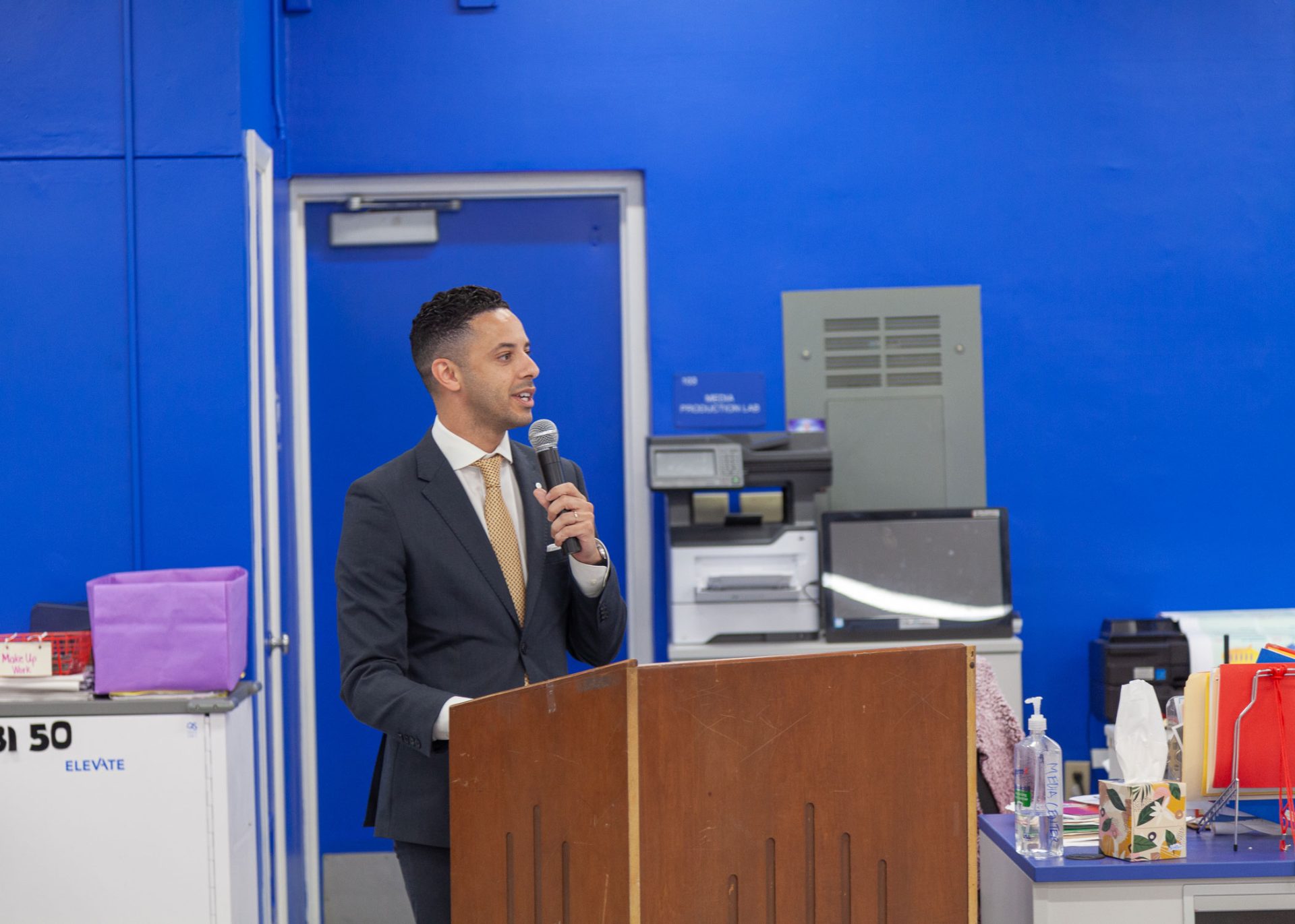 Celebrating a Milestone: Apollo Middle School's Renovated Media Center