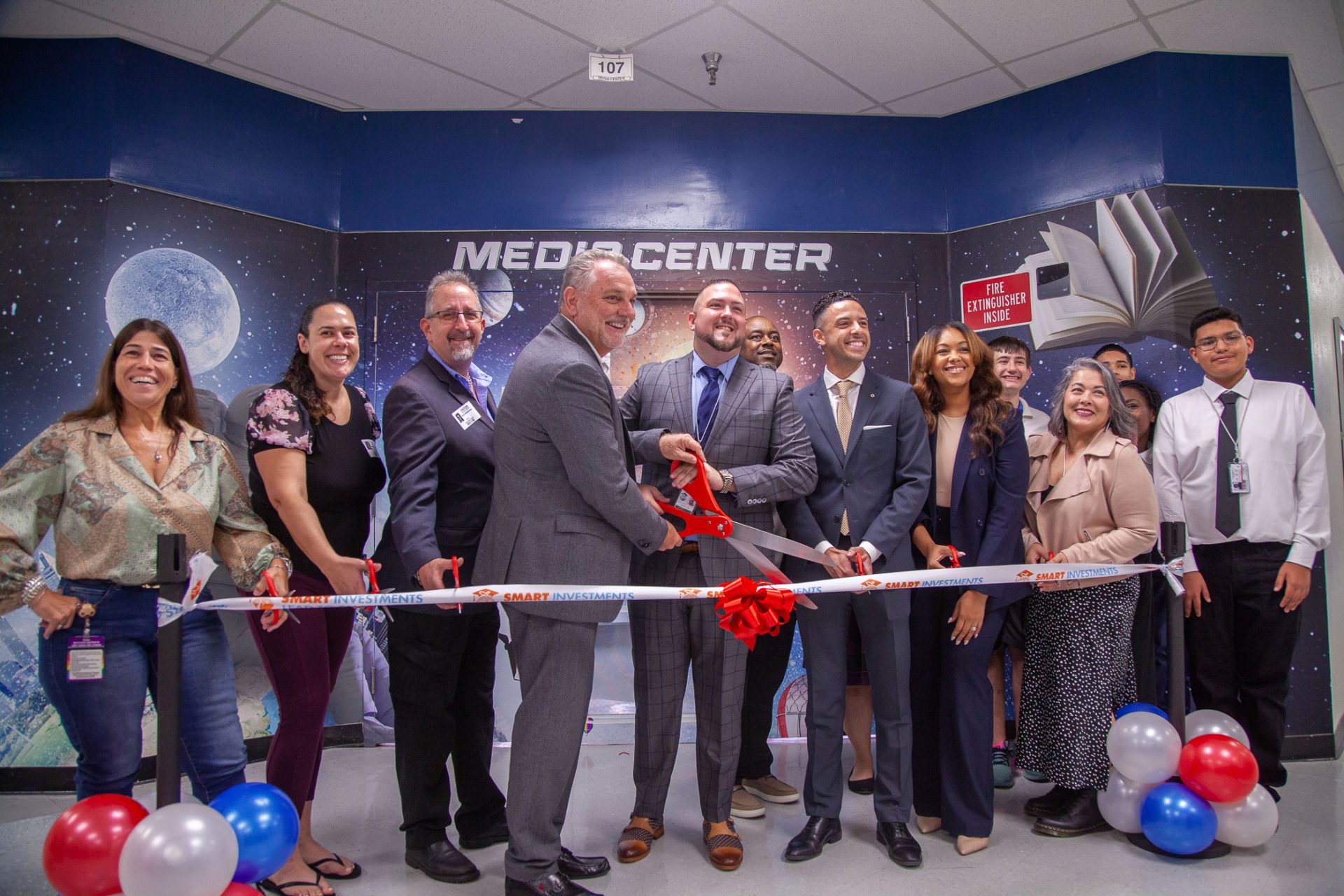 Celebrating a Milestone: Apollo Middle School's Renovated Media Center